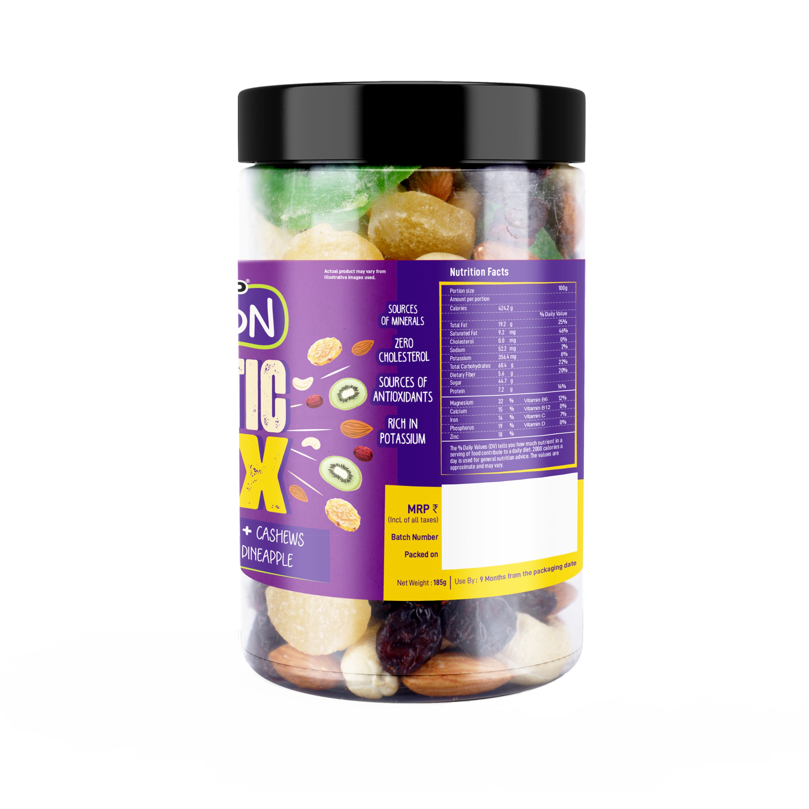 Grovo Fusion Exotic Mix 185g – Grovo Foods